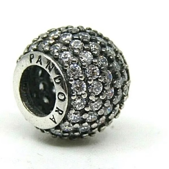 Pandora | Jewelry | Pandora Clear Pave Lights Charm | Poshmark